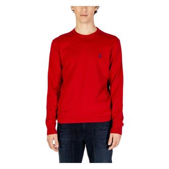 U.S.Polo Association Herrenstrickwaren Kollektion: Herbst/Winter - - Knitwear - Herren - Rot - L