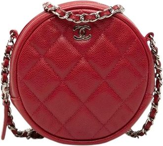 Chanel Sac bandouli&egrave;re vintage Pre-owned - Femme - Pre-owned - Rouge - Taille: ONE Size