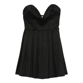 Twentyfourhaitch Flores Mini Dress - - Dresses - Damen - Schwarzk - L