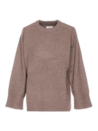 Loulou Studio Pull Col Rond - Beige