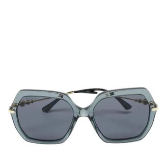 Jimmy Choo London Pre-owned Esther/S Sonnenbrille - - Pre-owned - Damen - Blau - ONE SIZE