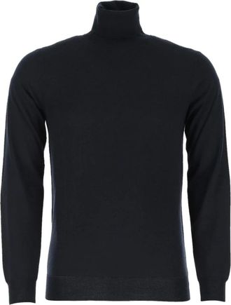 Paolo Pecora Herren, Strickwaren, Blau, MGröße