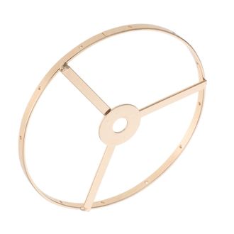 DOITOOL Lampenschirmring Aus Robustem Eisen Lampenschirmadapterring F&uuml;r Schreibtisch Und Wandleuchten Durchmesser Zubeh&ouml;r Zur Lampenschirmherstellung