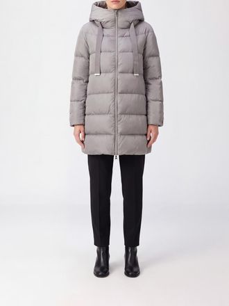 Herno Kurze A-Shape Daunenjacke mit Kapuze aus gestepptem technischem Satin