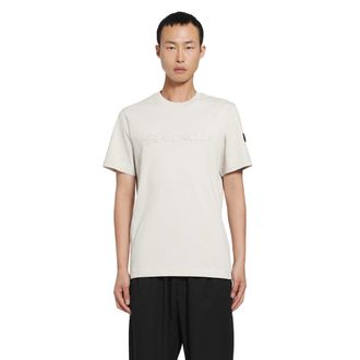 Moncler Terry Logo Cotton T-Shirt