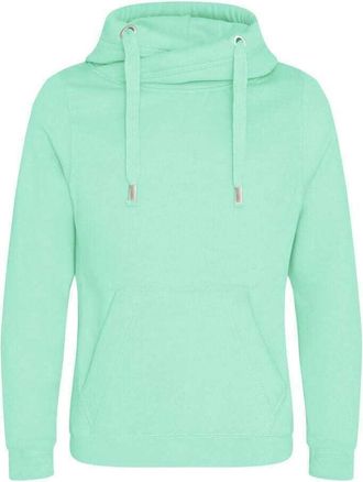 Awdis Just Hoods JH021 Unisex Nacken die Kreuzung Kapuzenpullover - Pfefferminze - 2XL