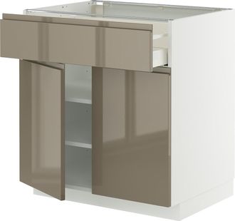 IKEA METOD / MAXIMERA Unterschr m Schub/2 Türen
