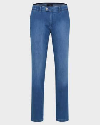 Brax Stretch-Chino Jim in Denim-Qualit&auml;t, Regular Fit in