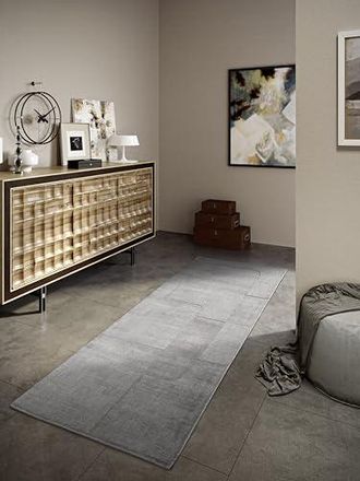 Villeroy & Boch Wollteppich Charlotte - Natur Wohnzimmerteppich - Handgewebt & Nat&uuml;rlich - Boho Teppich Wolle f&uuml;r Wohnzimmer, Schlafzimmer, Esszimmer, Flur, K&uuml;che - G