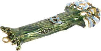 SOLUSTRE Toyvian Mezuzah T&uuml;rschmuck mit Schriftrolle Traditionelles J&uuml;disches Segenssymbol f&uuml;r Haust&uuml;r Dekorativ und Sch&uuml;tzend Stilvolles Design f&uuml;r Haussegen 