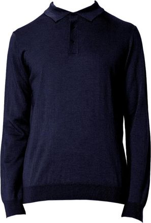 Liu Jo Homme, Tops, Bleu, Taille: S Wool Polo