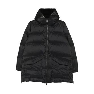 Yves Salomon A-Linien Daunenjacke - - Jackets - Damen - Schwarzk - XS