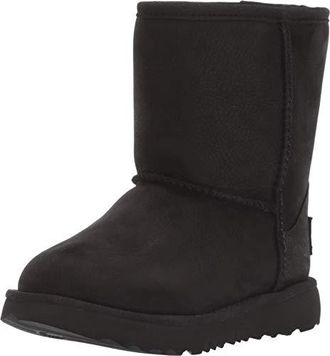 UGG T Classic Short Ii Wp, Botte tendance fille, NOIR, 21 EU