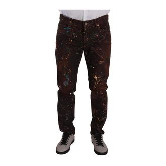 Dolce & Gabbana Slim-fit Jeans - - Jeans - Herren - Mehrfarbig - XL