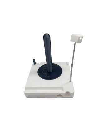 Generic Tragbarer, multifunktionaler H&auml;kel-Caddy, Garn-Organizer, Spulenbox mit abnehmbarem Spinnerhalter und Telefonst&auml;nder(White)