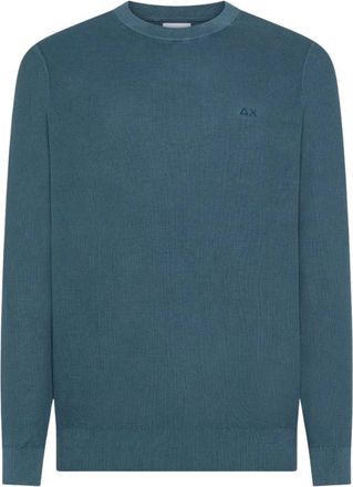 Sun 68 Homme, Pulls, Bleu, Taille: XL Tricot ras du cou