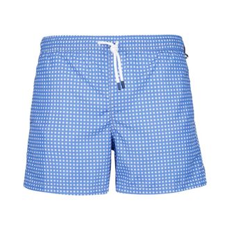 Fedeli Blaue gepunktete Badehose - - Swimwear - Herren - Blau - XL