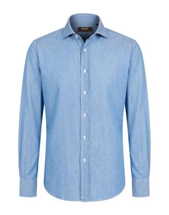 Moorer TOPS - Jeanshemden auf YOOX.COM
