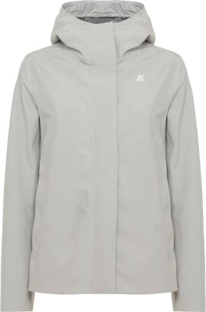 K-Way Femme, Vestes, Beige, Taille: 42 FR Veste &agrave; capuche