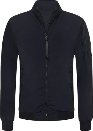 C.P. Company Blouson Nycra aus Microfaser mit Logo-Patch am linken &Auml;rmel in