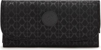 Kipling Money Land Große Geldbörse, Signature Emb (Schwarz)