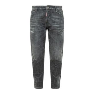 Dsquared2 Slim Twist Jeans - - Jeans - Herren - Schwarzk - XL