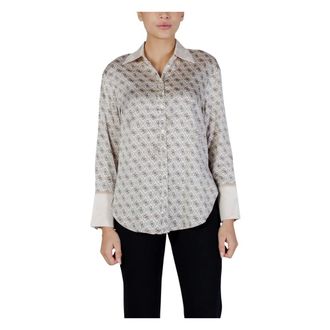 Guess Damen, Blusen & Hemden, Beige, XSGr&ouml;&szlig;e