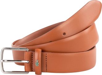 Lacoste G&uuml;rtel - Lacoste LACOSTE Herren G&uuml;rtel - Lederg&uuml;rtel, 35 mm - Gr. 100 CM - in Braun - f&uuml;r Damen