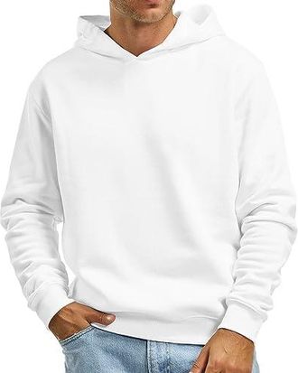 Generic Pull &agrave; capuche vintage esth&eacute;tique pour homme - Sweat &agrave; capuche pour adolescent et gar&ccedil;on - T-shirt de sport - T-shirt de course - Haut automne hiver -