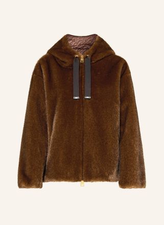 Herno Herno Kunstpelz-Jacke braun