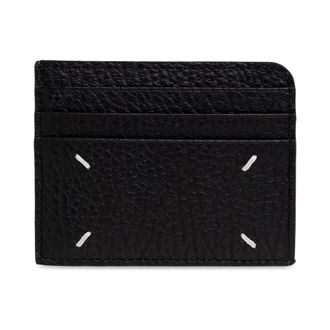 Maison Margiela Femme, Accessoires, Noir, Taille: ONE Size Porte-cartes avec Logo