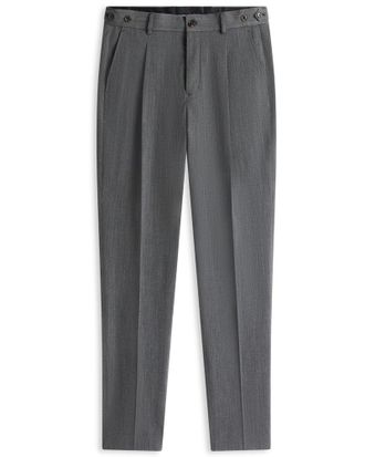 Tommy Hilfiger Wollhose Harlem mit Bund- und B&uuml;gelfalte, Relaxed Tapered Fit in