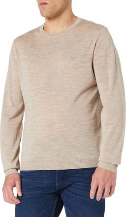 Maerz Herren Rundhals Summer Merino Pullover, Beach, 50