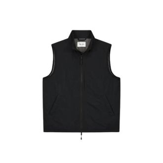 Olaf Hussein Nylon Adventure Vest - - Jackets - Herren - Schwarzk - XS