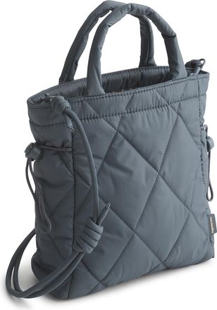 Vera Bradley Damen Featherweight Mini Original Tote Bag, Grauer Schiefer