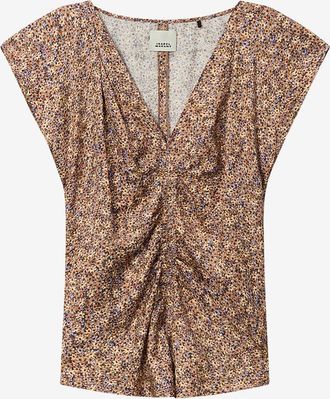 Isabel Marant Haut / Top Lonea - Femme - Ocre - Taille 34 - Isabel Marant