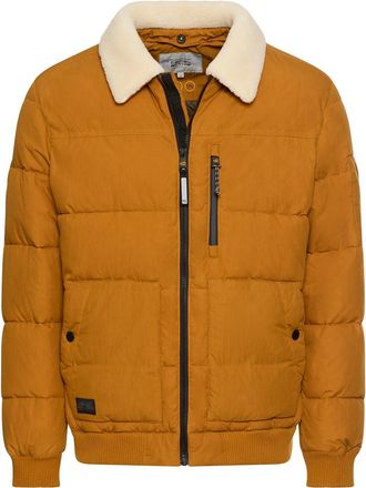 Camel Active Herren Blouson mit abnehmbarem Kragen Gelb, menswear-54