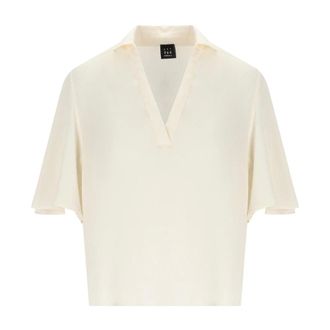 Marella Pancia Blouse - Femme - Blouses et Chemises - Blanc - Taille: 36 FR