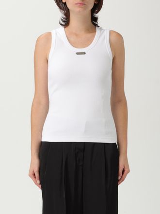 Alexander McQueen T-Shirt MCQUEEN Femme couleur Blanc