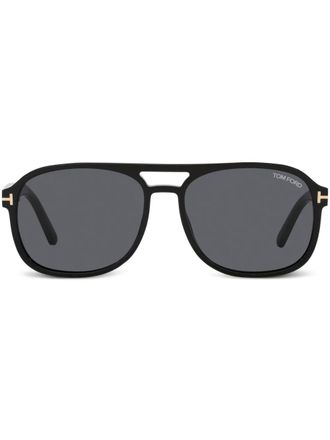 Tom Ford Eyewear Getönte Pilotenbrille - Schwarz