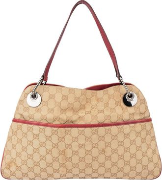 Gucci Crossbody Bags - Gucci GG Monogram Eclipse Handbag - Gr. unisize - in Braun - f&uuml;r Damen