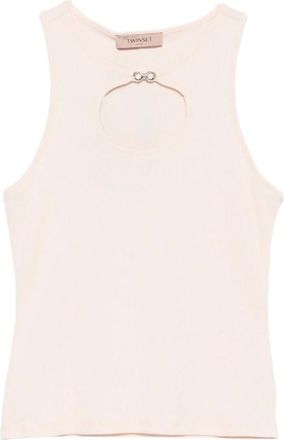 Twinset Femme, Tops, Rose, Taille: 40 FR 13144 Top