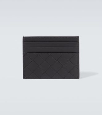 Bottega Veneta Porte-cartes en cuir Intrecciato