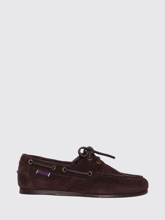 Sebago Mocassins bateau Owen en cuir su&eacute;d&eacute; avec semelle en cuir