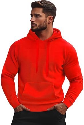 OZONEE Herren Kapuzenpullover Sweatjacke Sweatshirt Farbvarianten Kapuzenjacke Kapuzenpulli Kapuze Langarm Hoodie Sport Style Casual Fitness Training Motiv 7