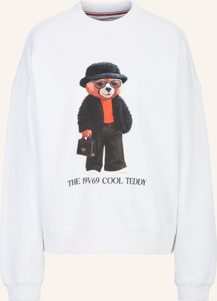 19V69 19V69 Italia Sweatshirt Willow Teddy weiss