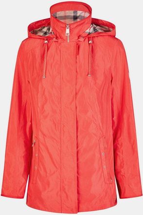 Barbara Lebek Outdoorjacke &Uuml;bergangsjacke, Fr&uuml;hlingsjacke oder Damenjacke mit abnehmbarer Kapuze