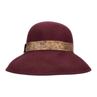 Alviero Martini 1A Classe Chapeau cloche en feutre - Femme - Accessoires - Violet - Taille: ONE Size