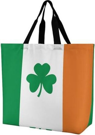 Generic Bonnes F&ecirc;tes Irlandaises! Sac Fourre-Tout Grand Sacs L&eacute;ger Sac A Main Femme Pour Travail Shopping Voyage