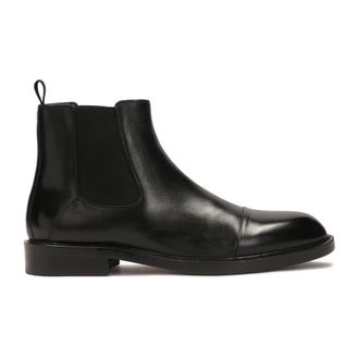 Kazar Homme, Chaussures, Noir, Taille: 41 EU Bottines Chelsea en cuir noir